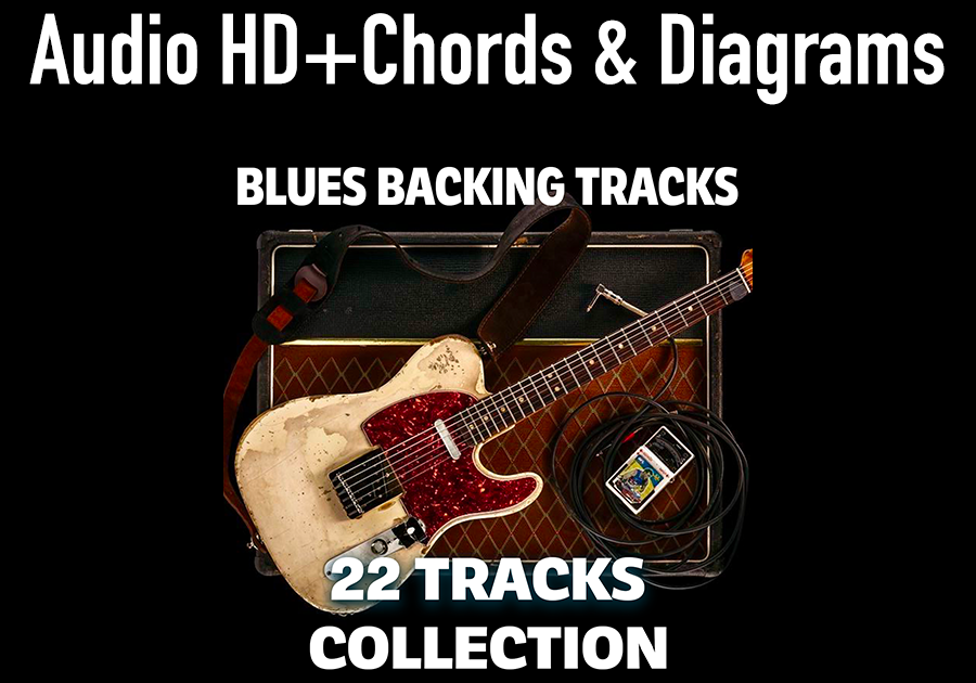22 Blues Backing Tracks Collection